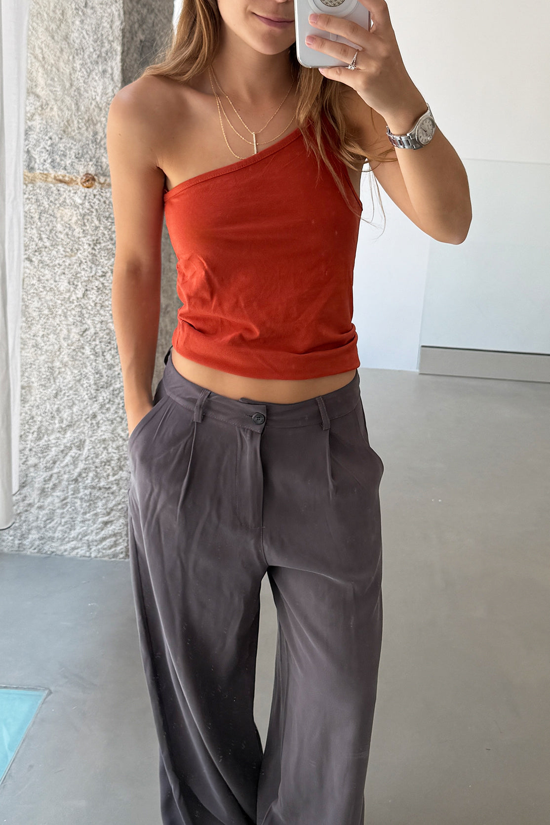 Asymmetrical Tile Top